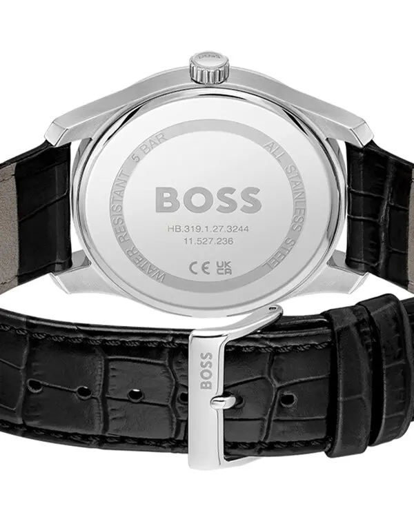 Hugo Boss Principle Master Watch, 41mm - Black/black