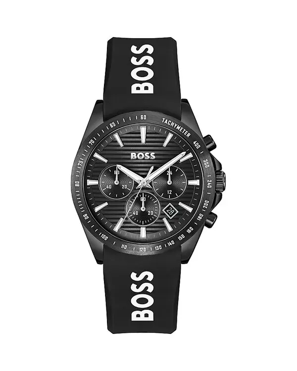 Hugo Boss Chronograph Watch - Black/black