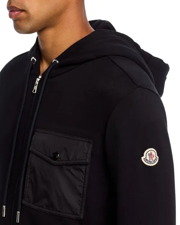 Moncler Felpa Aperta Zip-up Hoodie