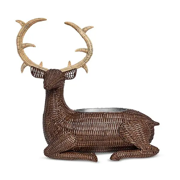 JULISKA Devon Willow Stag Party Bucket - Brown