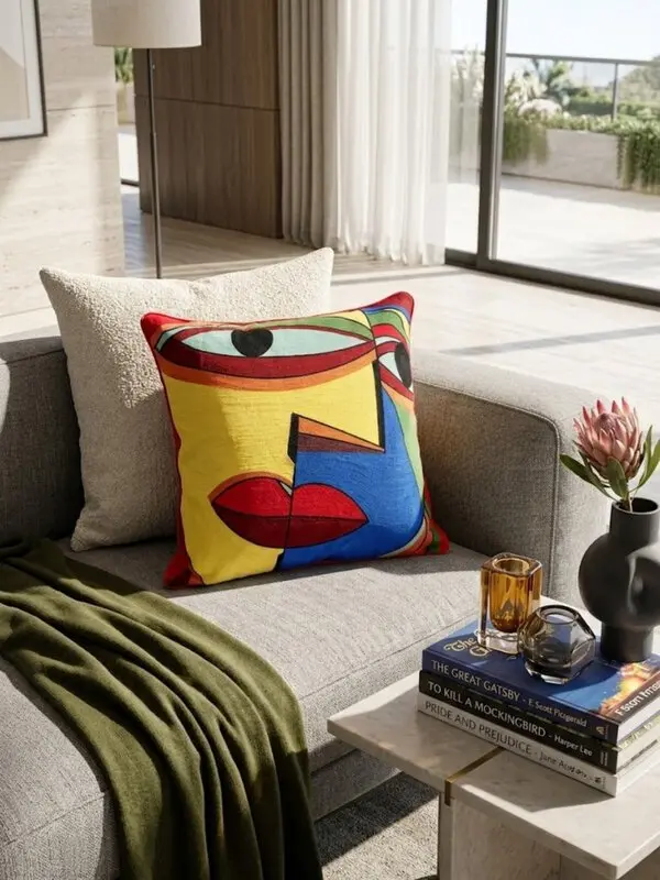 GAURI KOHLI Anatolia Pillow Cover, 20" X 20