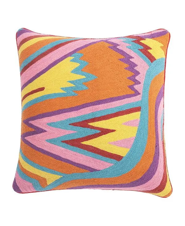 GAURI KOHLI Ramona Pillow Cover, 20" X 20 - Multicolored
