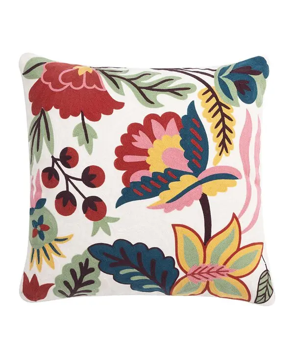 GAURI KOHLI Zagreb Pillow Cover, 20" X 20 - Multicolored