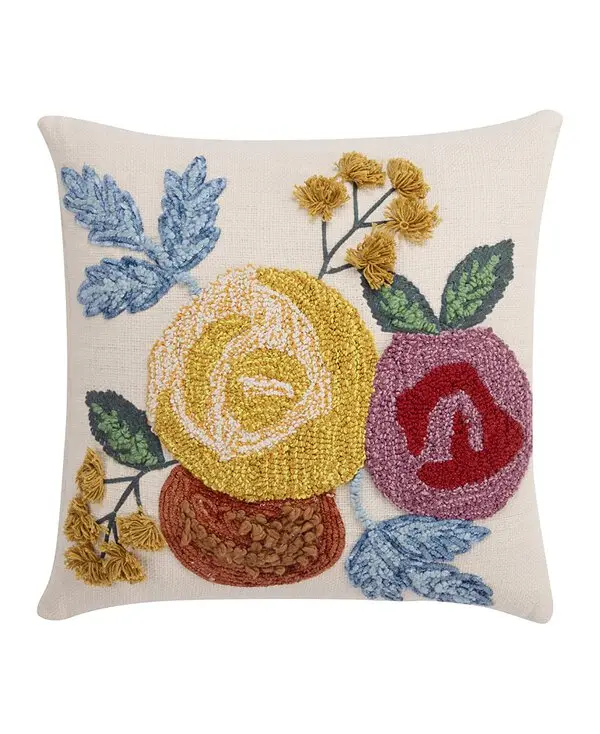 GAURI KOHLI Vienna Pillow Cover, 20" X 20 - Multicolored