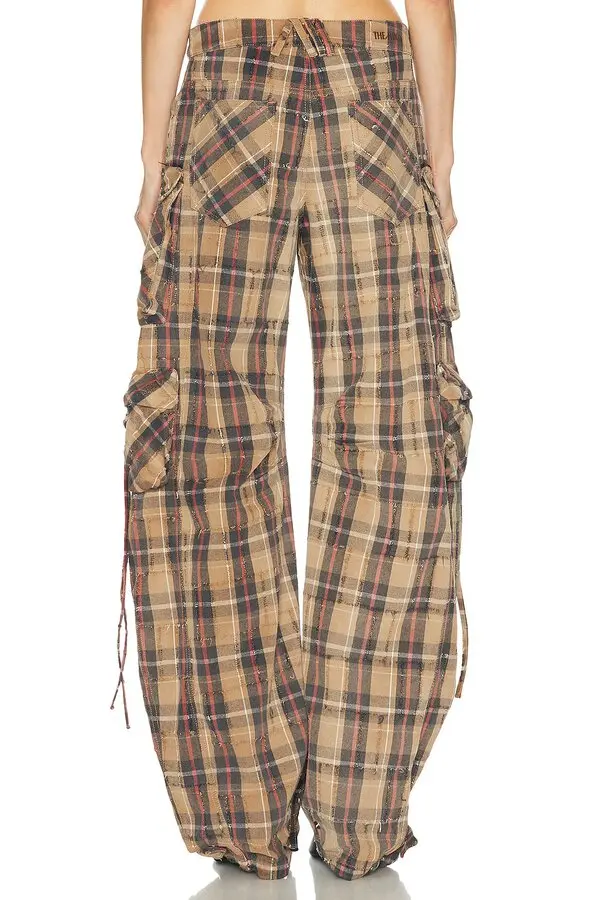 Attico Brushed Check Pockets Pant