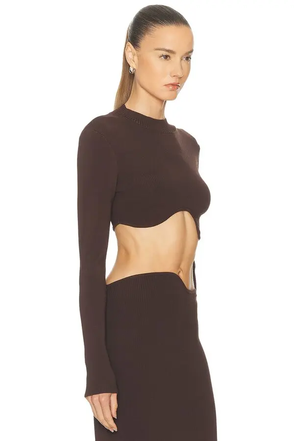 Christopher Esber Maparadita Long Sleeve Top