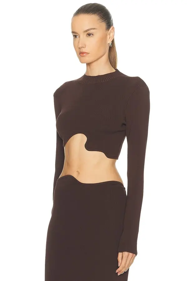 Christopher Esber Maparadita Long Sleeve Top