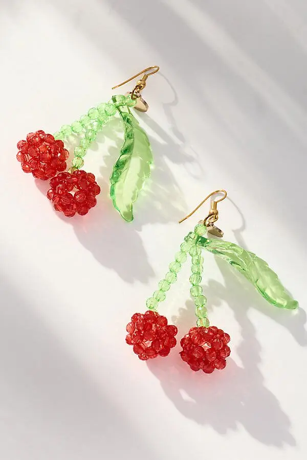 SUSAN ALEXANDRA Classic Lolita Fruit Earrings - Cherries