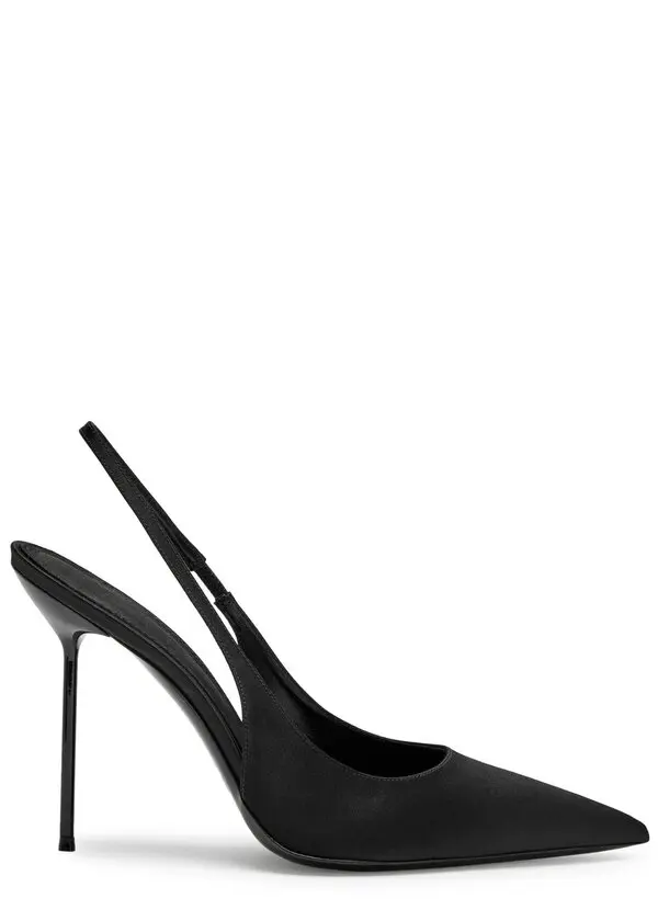 Paris Texas Lidia 105 Satin Slingback Pumps