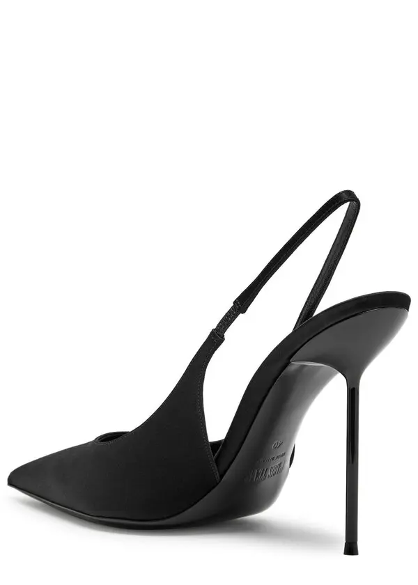 Paris Texas Lidia 105 Satin Slingback Pumps