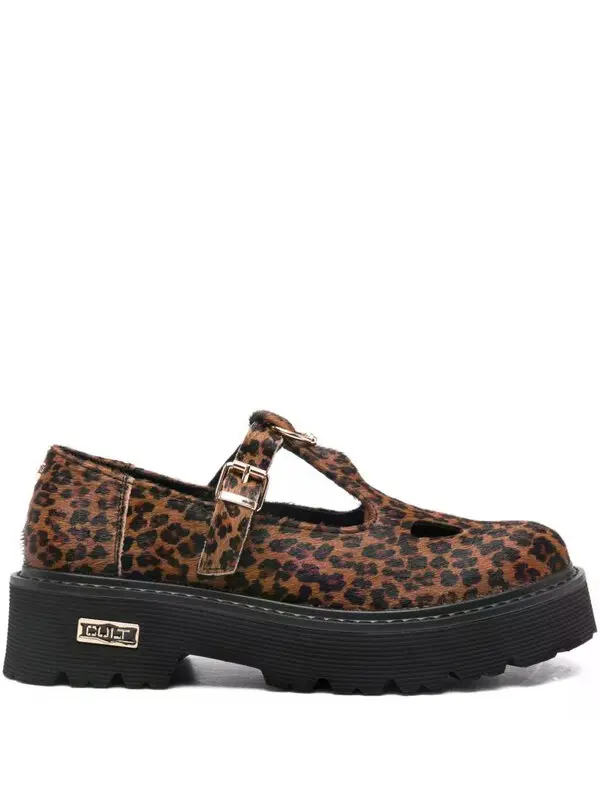 CULT Leopard-print Platform Pumps