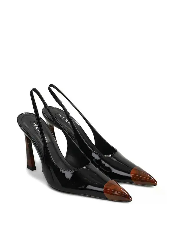 WERNER Pointed-toe Stiletto Heel Pumps