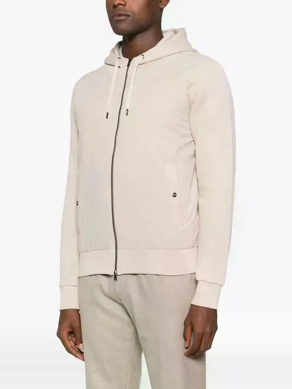Herno Hooded Zip-up Jacket