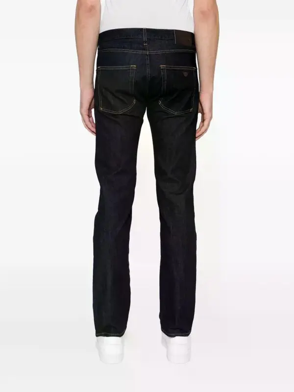 Emporio Armani Logo-patch Jeans