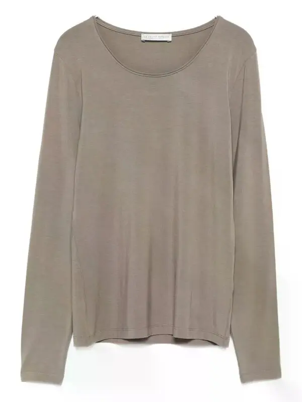 LE TRICOT PERUGIA Crew Neck Blouse