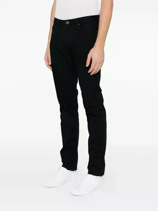 Emporio Armani Logo Trousers - Blue