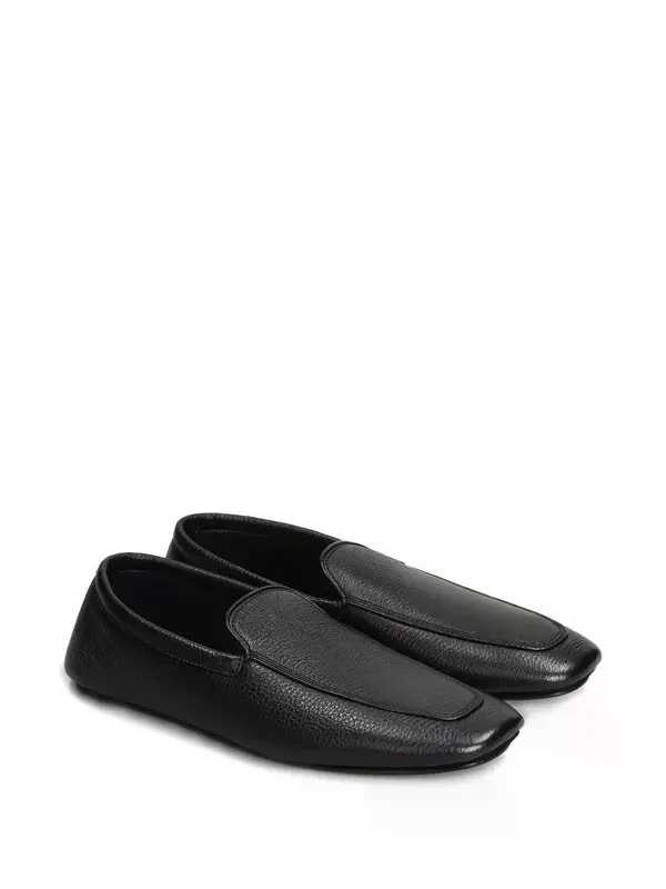 HENDERSON BARACCO Textured Leather Loafers