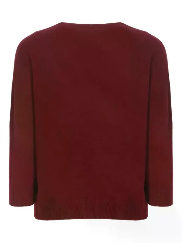 VANISÈ Ribbed-trim Crew-neck Sweater