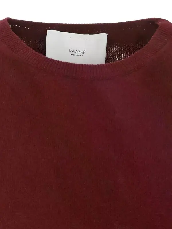 VANISÈ Ribbed-trim Crew-neck Sweater