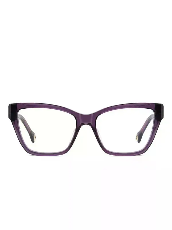 Carolina Herrera Cat-eye Frame Glasses - Purple