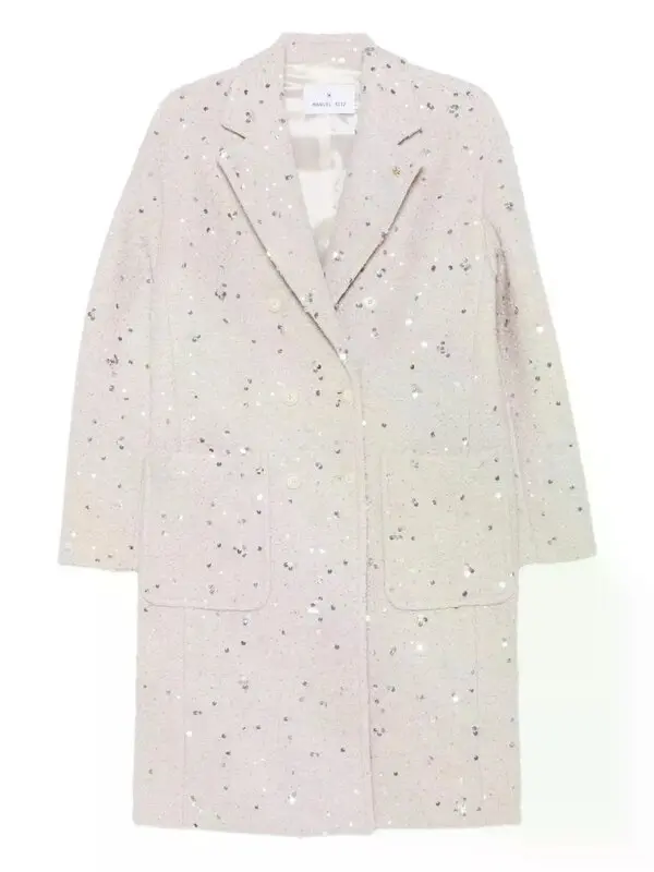 MANUEL RITZ Sequin-embellished Coat