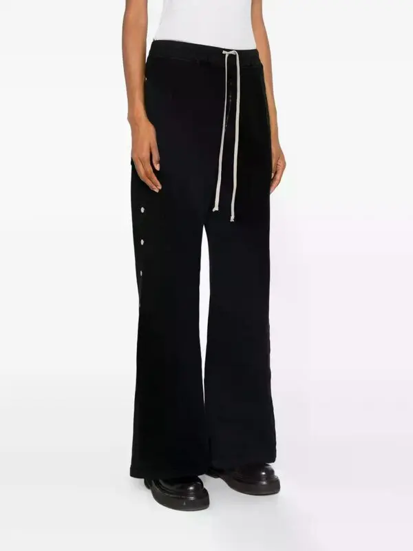 Rick Owens Pusher Drawstring-waist Trousers