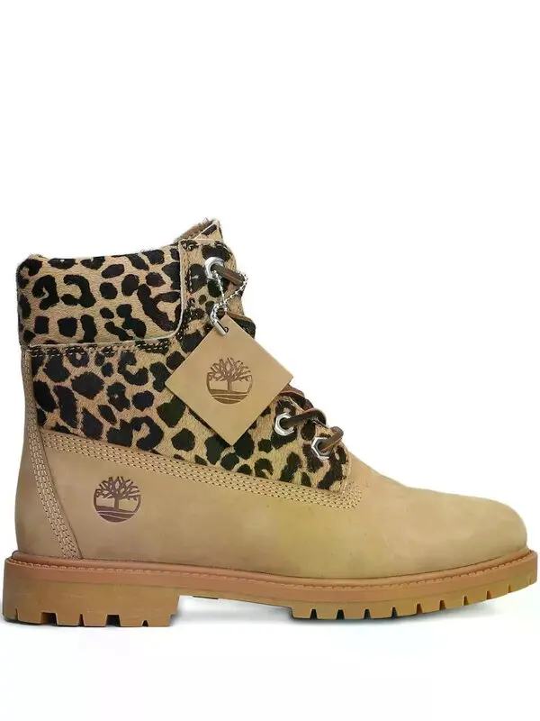 Timberland 6" Premium Leopard-print Boots