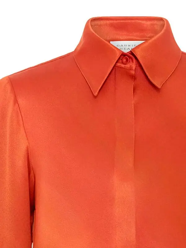 Gabriela Hearst Cruz Silk Shirt