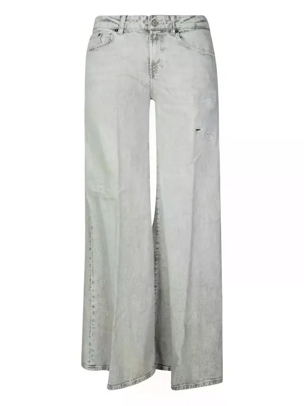 DONDUP Marlen Faded-wash Denim Jeans - Grey
