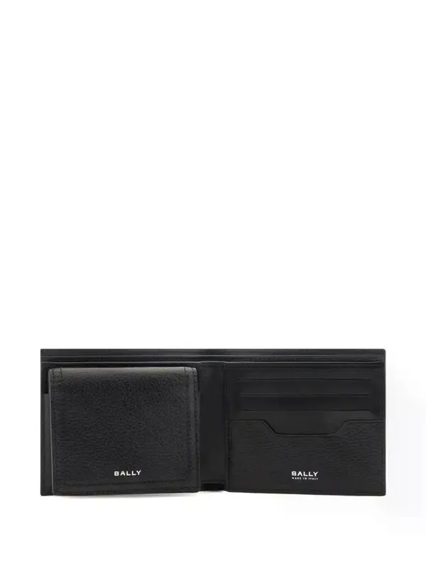 Bally Capitol Grained Leather Wallet - Black