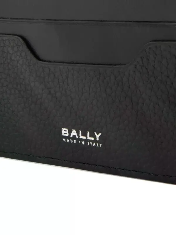 Bally Capitol Grained Leather Wallet - Black