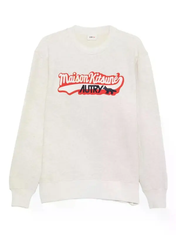 Maison Kitsuné X Autry Logo-print Sweatshirt