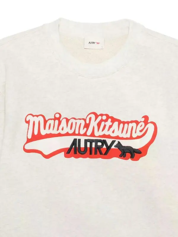 Maison Kitsuné X Autry Logo-print Sweatshirt