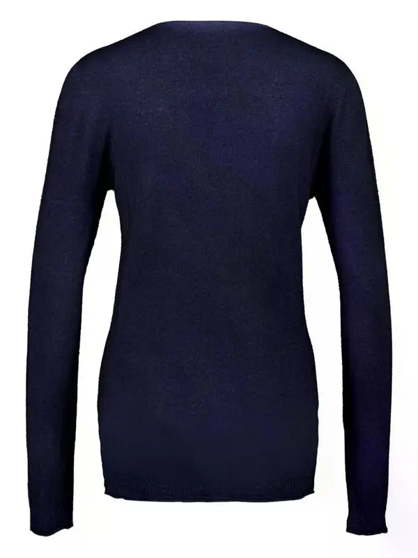 120% Lino Cashmere V-neck Sweater
