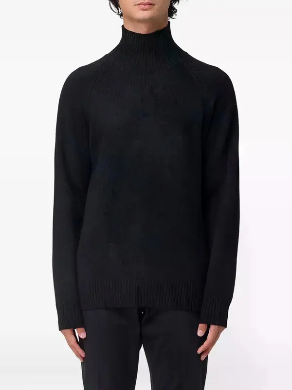 PAOLO PECORA Ribbed Turtleneck Sweater