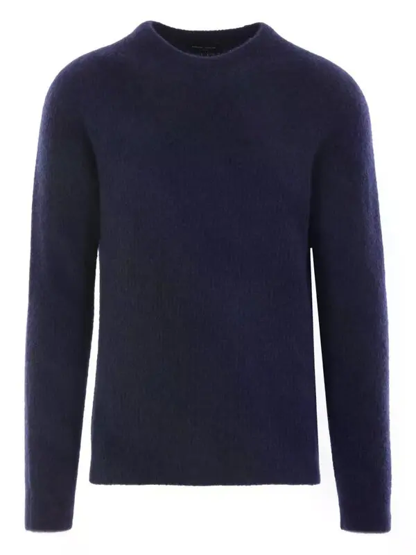 ROBERTO COLLINA Round-neck Long-sleeve Sweater