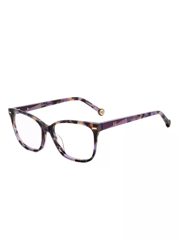 Carolina Herrera Square-frame Patterned Glasses