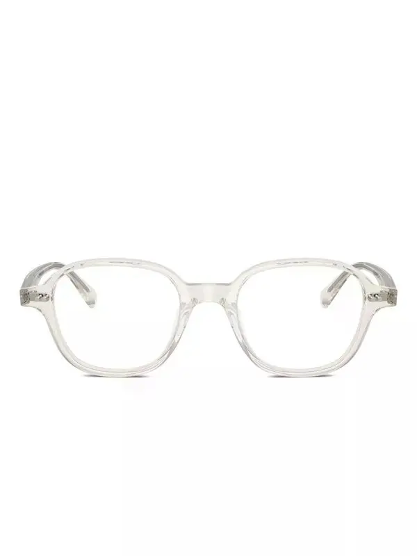 Oliver Spencer Round-frame Glasses - White