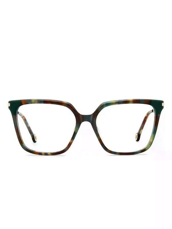 Carolina Herrera Square-frame Patterned Glasses