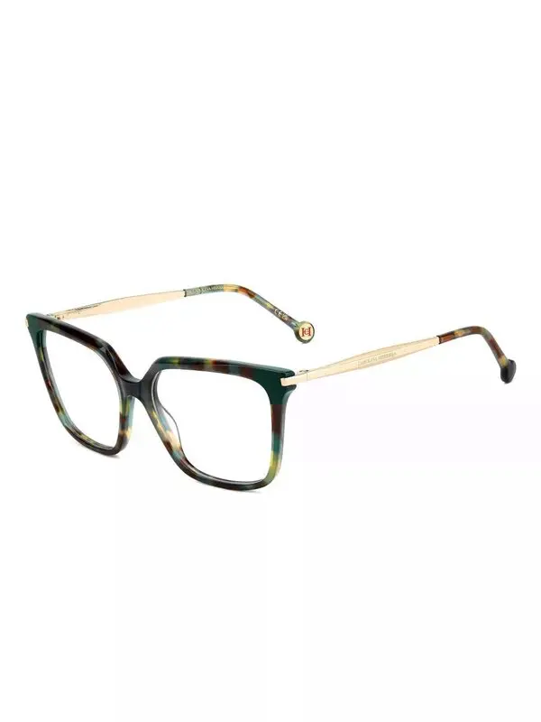 Carolina Herrera Square-frame Patterned Glasses