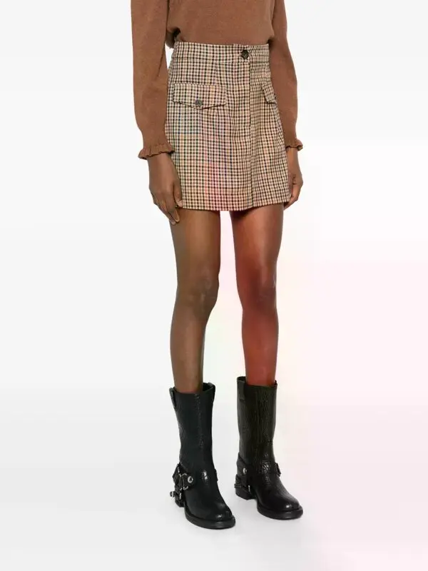 Dixie Plaid Skirt