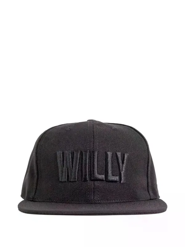 WILLY CHAVARRIA Embossed Logo Cap - Black