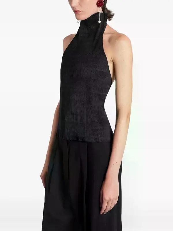 Magda Butrym Textured Open-back Top