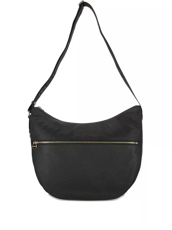 Borbonese Zip-fastening Crescent Shoulder Bag