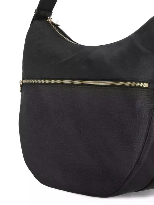 Borbonese Zip-fastening Crescent Shoulder Bag