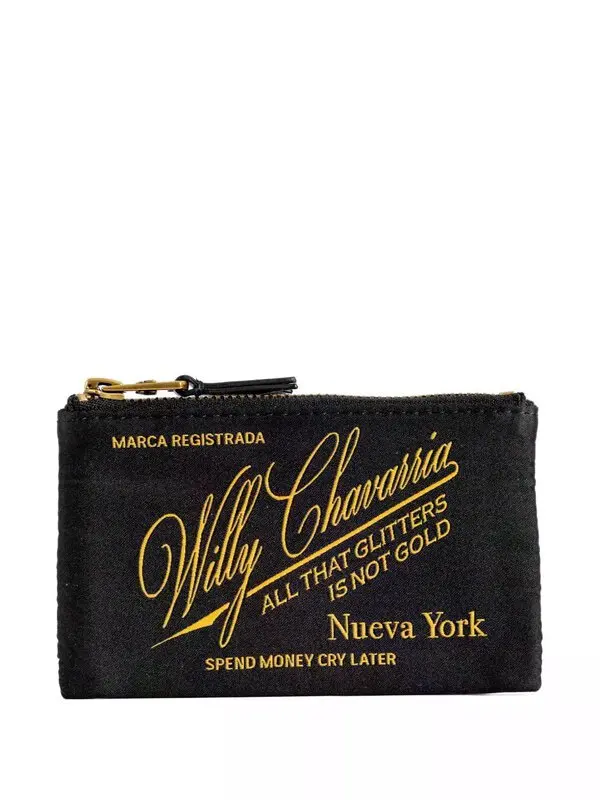 WILLY CHAVARRIA Leather Wallet - Black