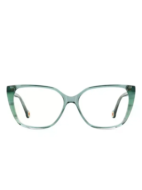 Carolina Herrera Cat-eye Ombre-effect Glasses - Green
