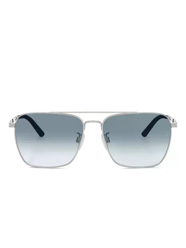 Oliver Spencer X Roger Federer R-15 Sunglasses - Silver