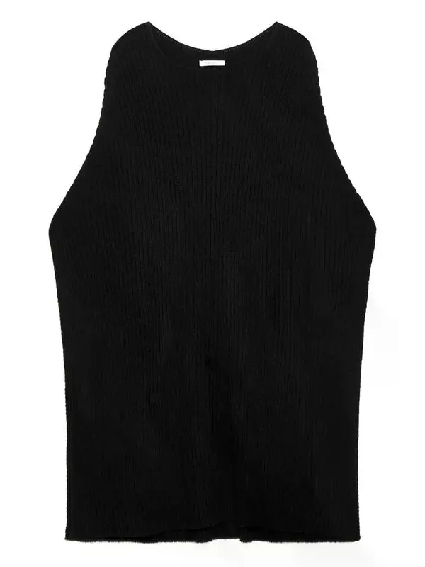 Malìparmi Ribbed-knit Sleeveless Top