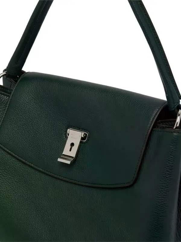 Bally Lock Me Grained Tote Bag